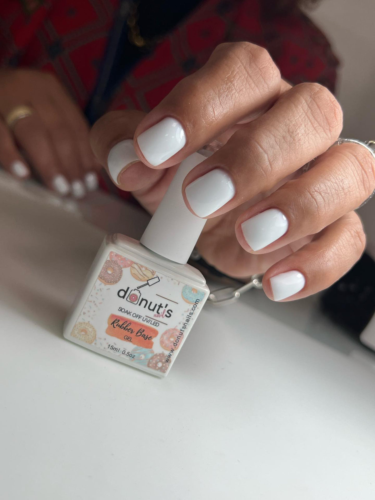 RUBBER BASE | RB52 White blue