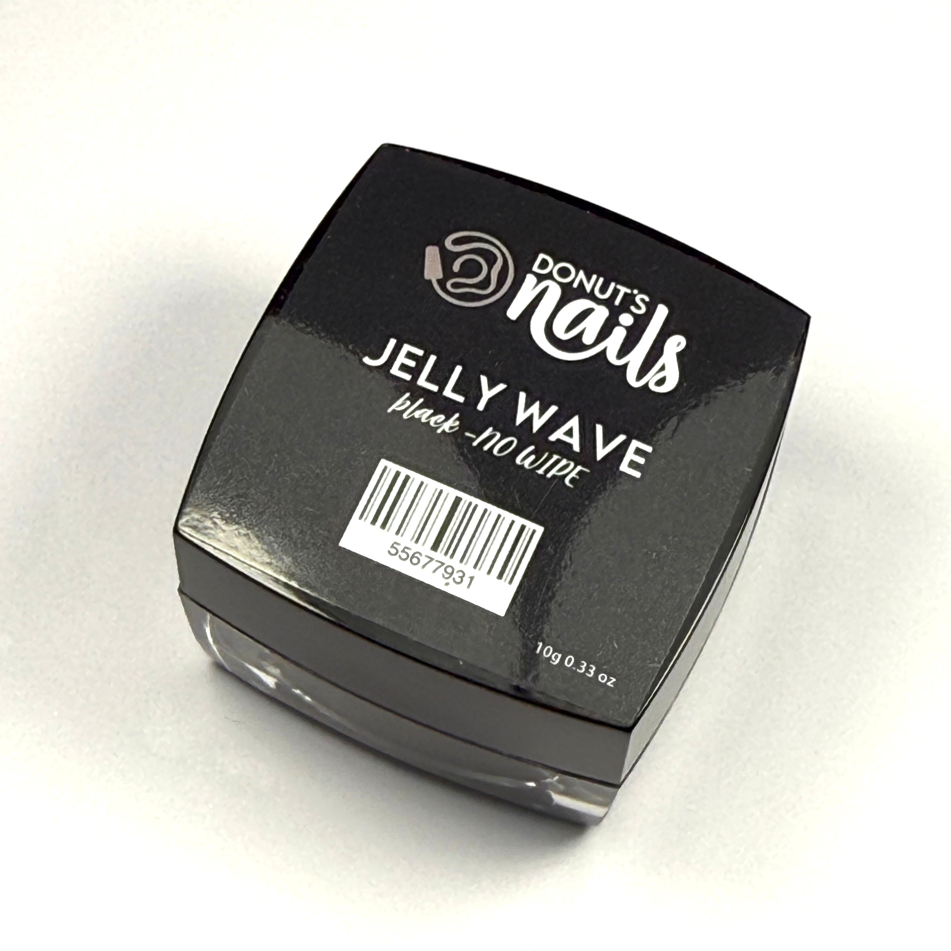 JELLY WAVE | Black No wipe – Donuts Nails