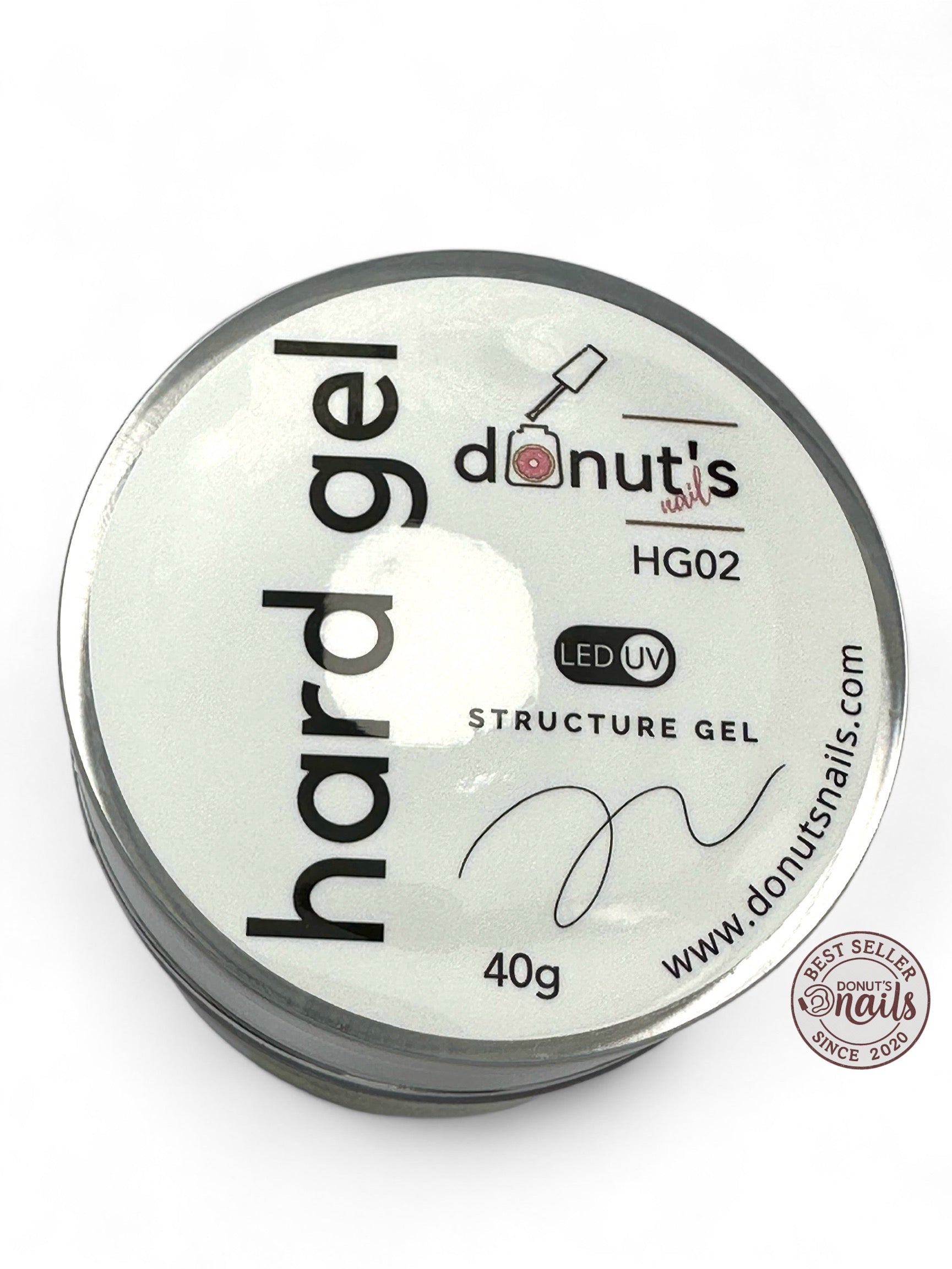HARD GEL - BUILDER | HG-002 pure white – Donuts Nails